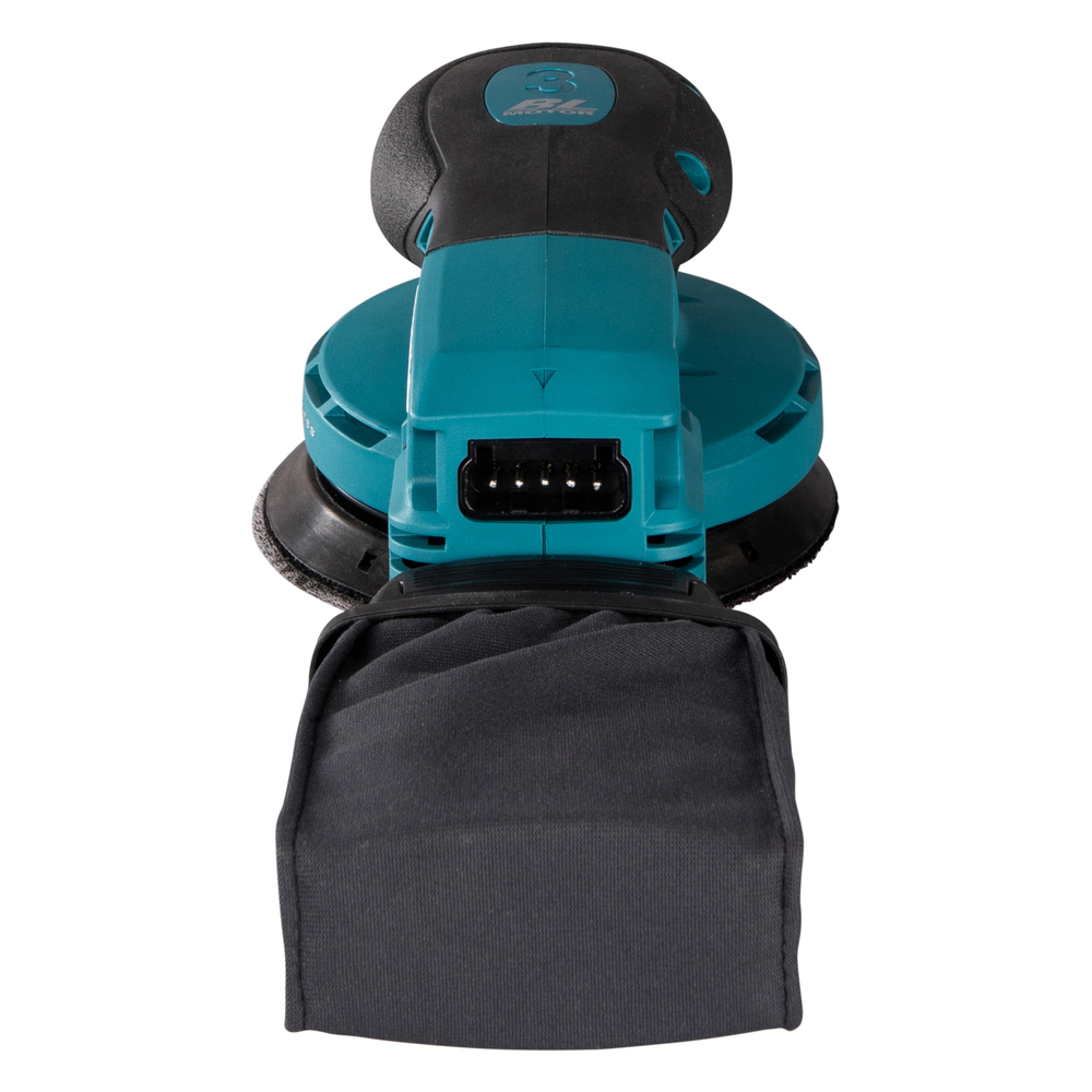 Akumuliatorinis ekscentrinis šlifuoklis Makita BO001CGZ, XGT ® 40V, be akumuliatorių ir ...