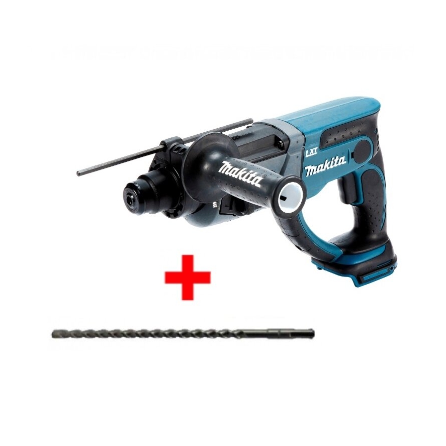 Akumuliatorinis perforatorius Makita DHR202Z + Grąžtas, 18V, (be akum ...