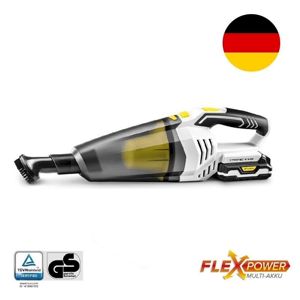 Belaidis rankinis dulkių siurblys Trotec VC 10-20V | RANKIS.LT ...