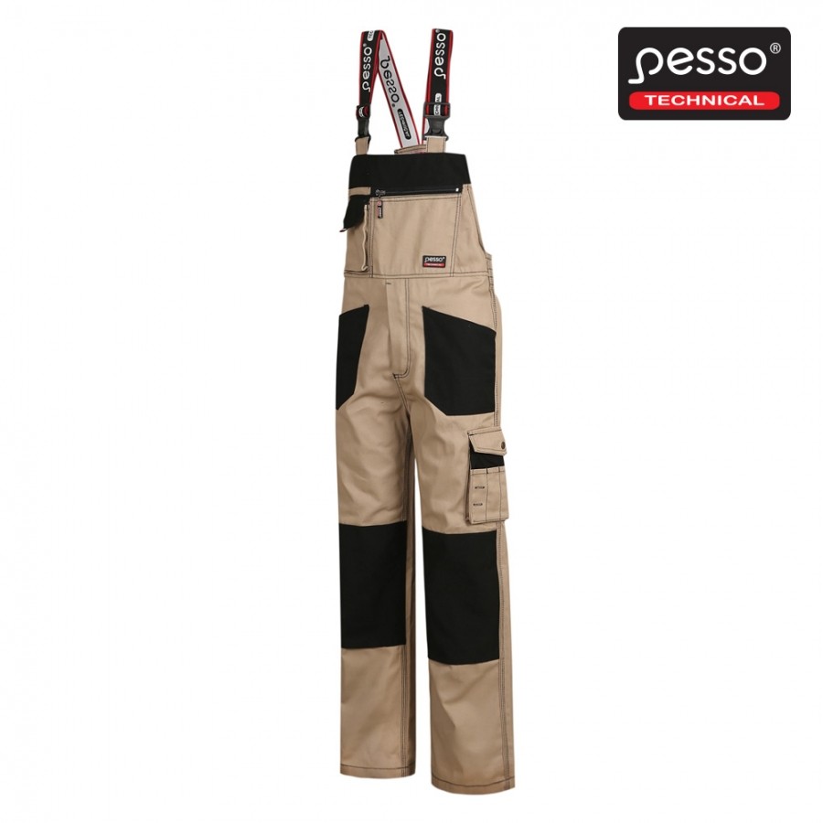 Darbo puskombinezonis Pesso Twill, smėlio 50/176 | RANKIS.LT ...