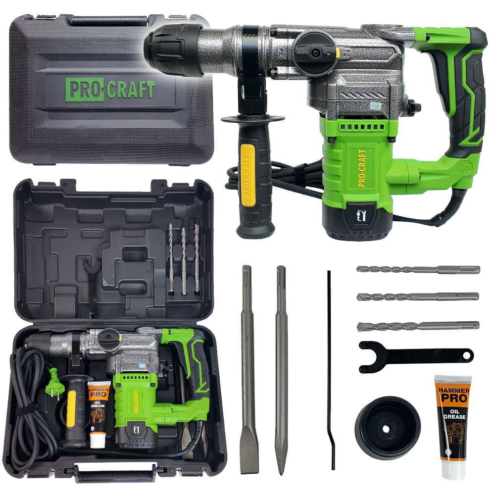 Elektrinis perforatorius ProCraft BH1300, 1050 W | RANKIS.LT ...