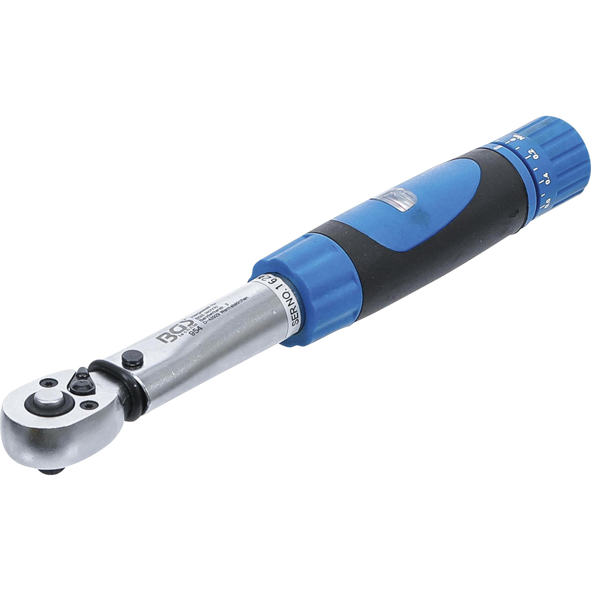 Dinamometrinis raktas su skale BGS-technic, 6.3 mm (1/4"), 1 - 6 Nm | RANKIS.LT | INTERNETINĖ ...