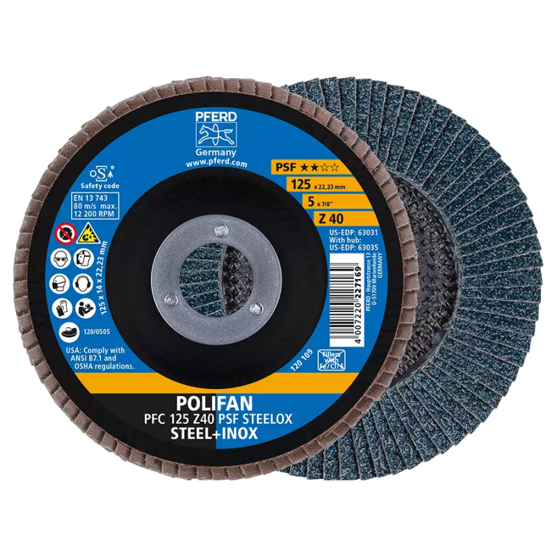 Šlifavimo diskas PFERD PFC125 Z PSF 120 | RANKIS.LT | INTERNETINĖ ...