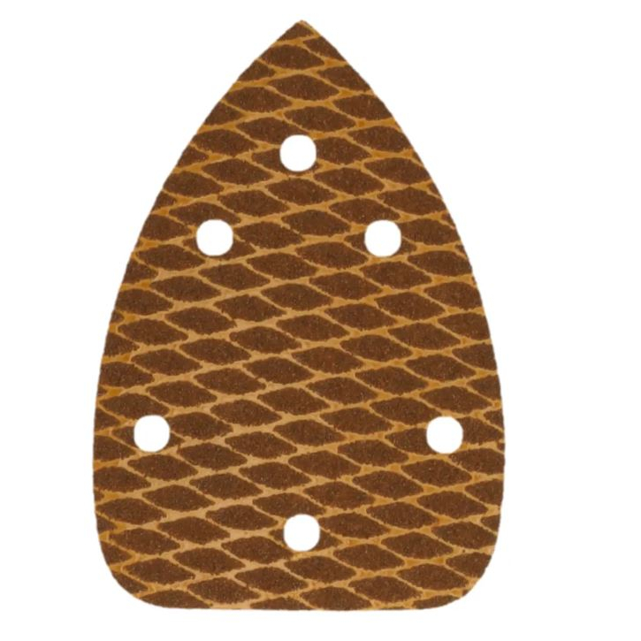 Šlifavimo popierius DEDRA DED7941R4, #120, 140x140x80 mm, su velcro, 5 ...