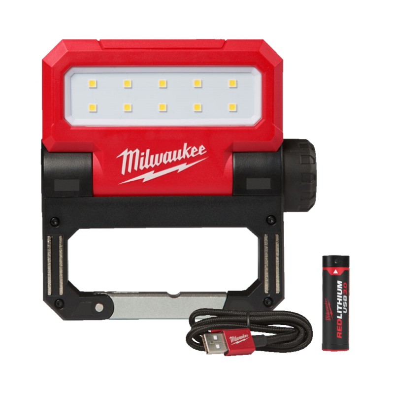 USB įkraunamas LED prožektorius MILWAUKEE L4 FFL-301 | RANKIS.LT ...